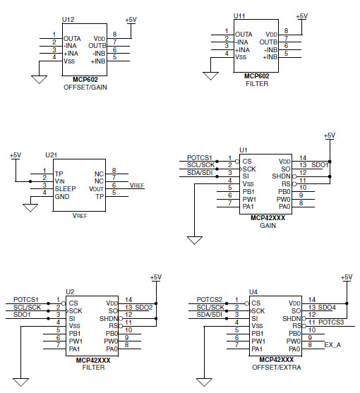 MCP42XXX Reference Design Digital Potentiometer Arrow