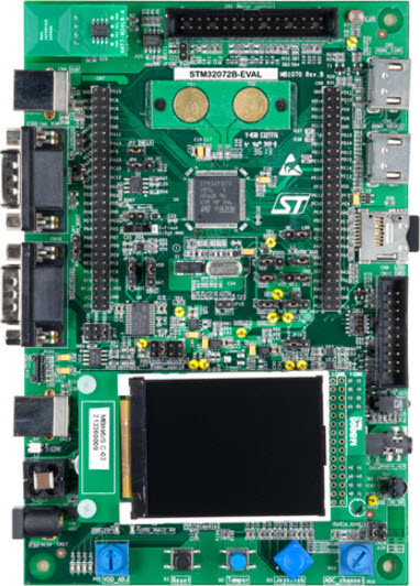 STM32072B EVAL Reference Design Microcontroller Arrow