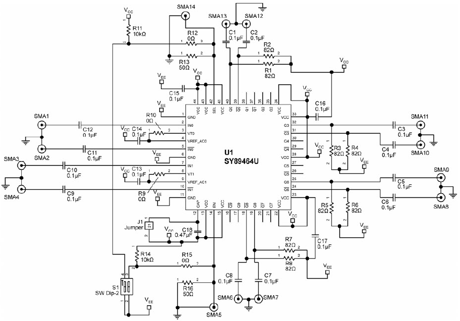 SY89464U Reference Design | Clock Buffer | Arrow.com