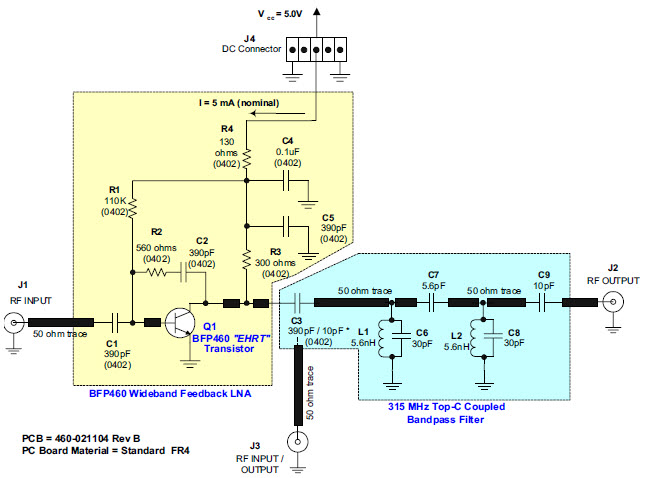 AN-143 Reference Design | RF Amplifier | Arrow.com