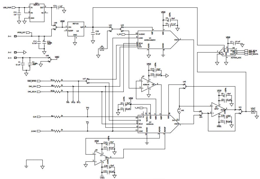 EVAL-AD5541/42EB Reference Design | Digital to Analog Conversion | Arrow.com