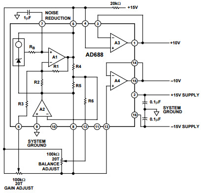 AD688_Typical Application Reference Design | Voltage Reference | Arrow.com