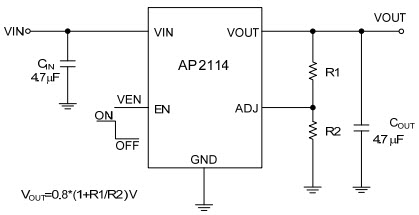 AP2114_Typical Application Reference Design | DC to DC Single Output ...