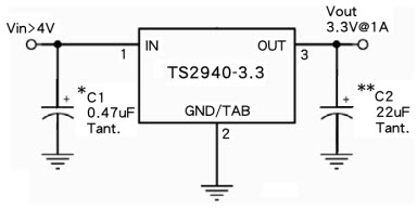 TS2940_Typical Application Reference Design | DC to DC Single Output ...
