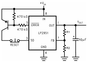 LP2951_Typical Application Reference Design | DC to DC Single Output Power Supplies | Arrow.com