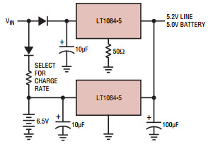 LT1085_Typical Application Referenz-Design | Einzelausgangs ...