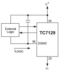 TC7129_Typical Application Reference Design | 模拟到数字转换 | Arrow.com