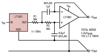LT1031_Typical Application Reference Design | Voltage Reference | Arrow.com