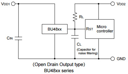 BU48xx_Typical Application Reference Design | Microprocessor Power Supervisory | Arrow.com