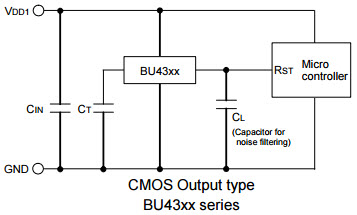 BU43xx_Typical Application Reference Design | Microprocessor Power Supervisory | Arrow.com