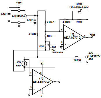 ADA4077-4_Typical Application Reference Design | Analog Amplification | Arrow.com