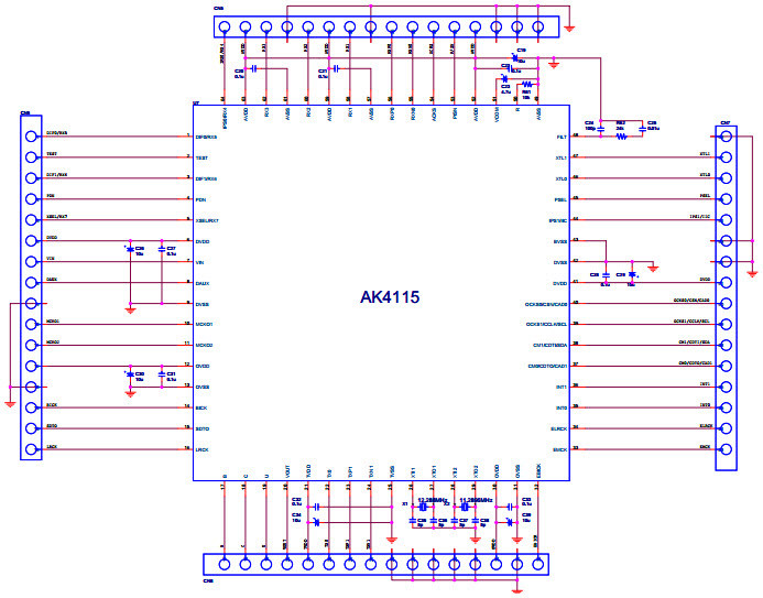 AKD4115-A Reference Design | Audio Interfaces | Arrow.com