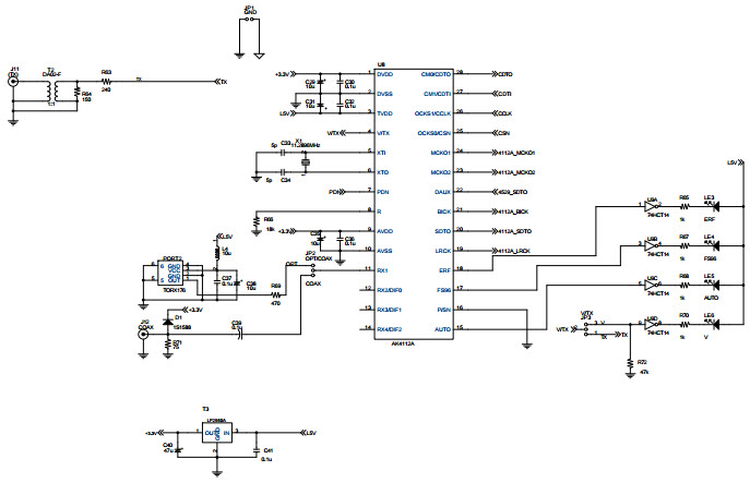 AKD4626 Reference Design | Audio CODEC | Arrow.com
