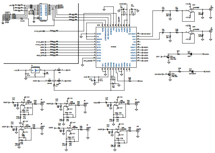 AKD4626 Reference Design | Audio CODEC | Arrow.com