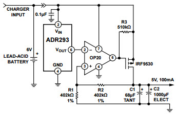 ADR292_Typical Application Reference Design | Voltage Reference | Arrow.com
