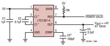 LTC1261_Typical Application Reference Design | DC to DC Single Output ...