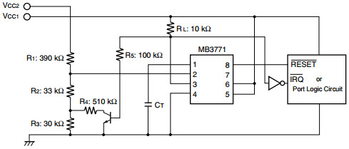 MB3771_Typical Application Reference Design | Microprocessor Power Supervisory | Arrow.com