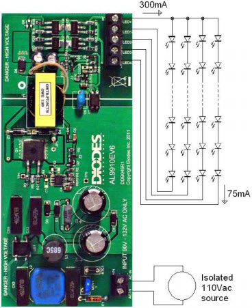 AL9910EV6 Reference Design | High Brightness LED Driver | Arrow.com