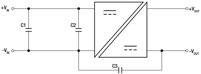 REC3A_Typical Application Reference Design | DC to DC Single Output Power Supplies | Arrow.com