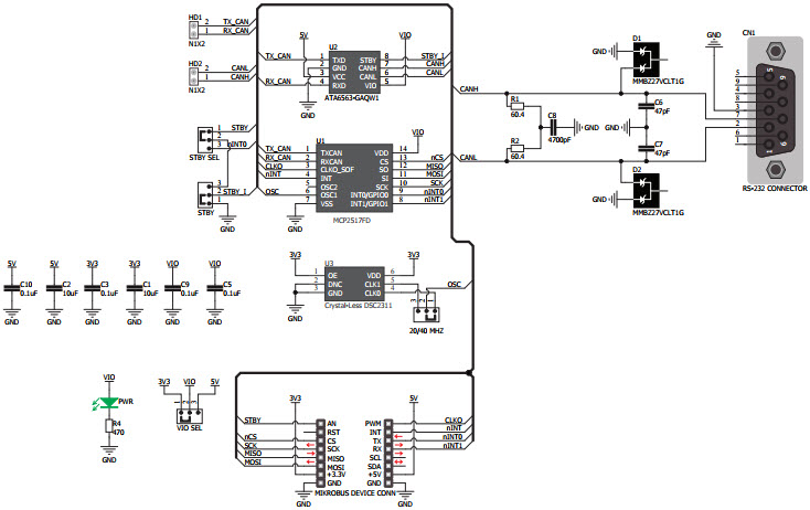 MIKROE-2379 Reference Design | CAN Transceiver | Arrow.com