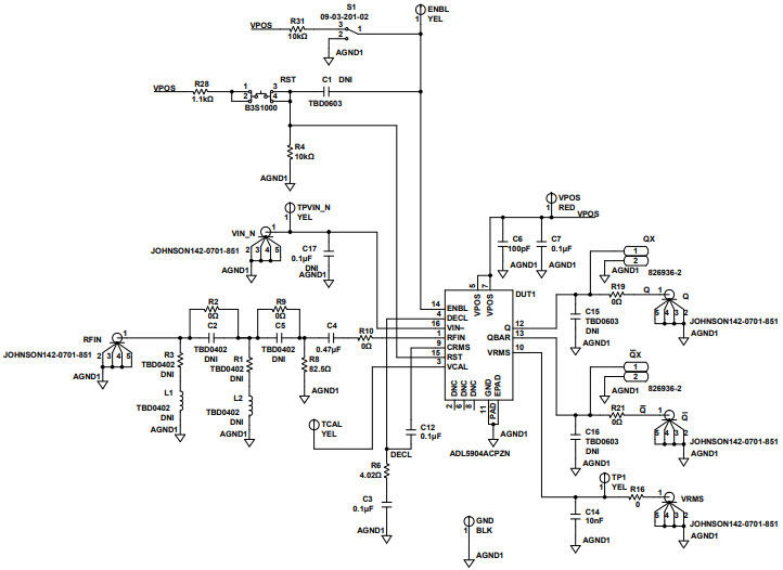 ADL5904-EVALZ Reference Design | RF Power Detectors | Arrow.com
