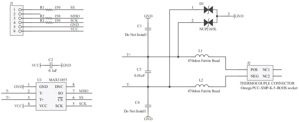 MAX31855PMB1# Reference Design | Temperature Measurement | Arrow.com