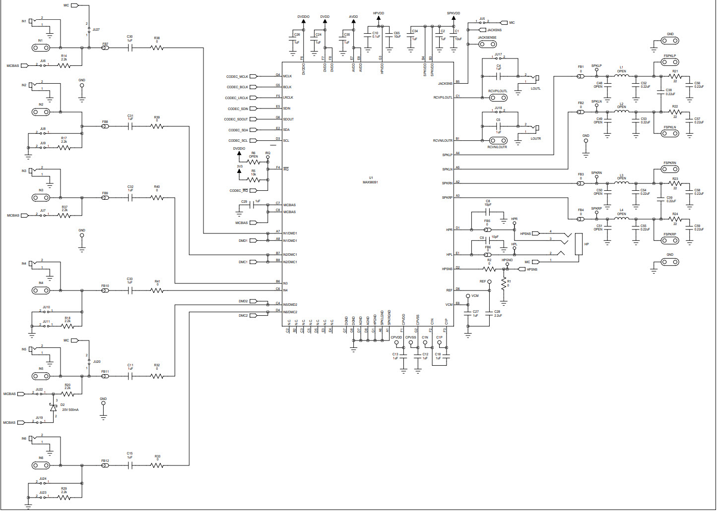 MAX98091EVKIT# Reference Design | Audio Power Amplifier | Arrow.com