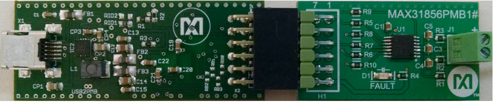 Max31856evsys Reference Design Temperature Sensing 